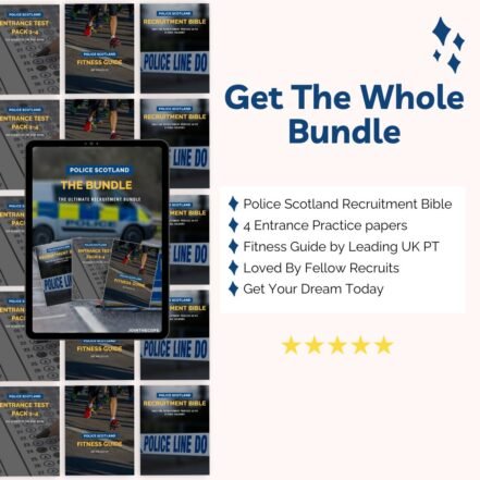 Police Scotland Recruitment Bundle