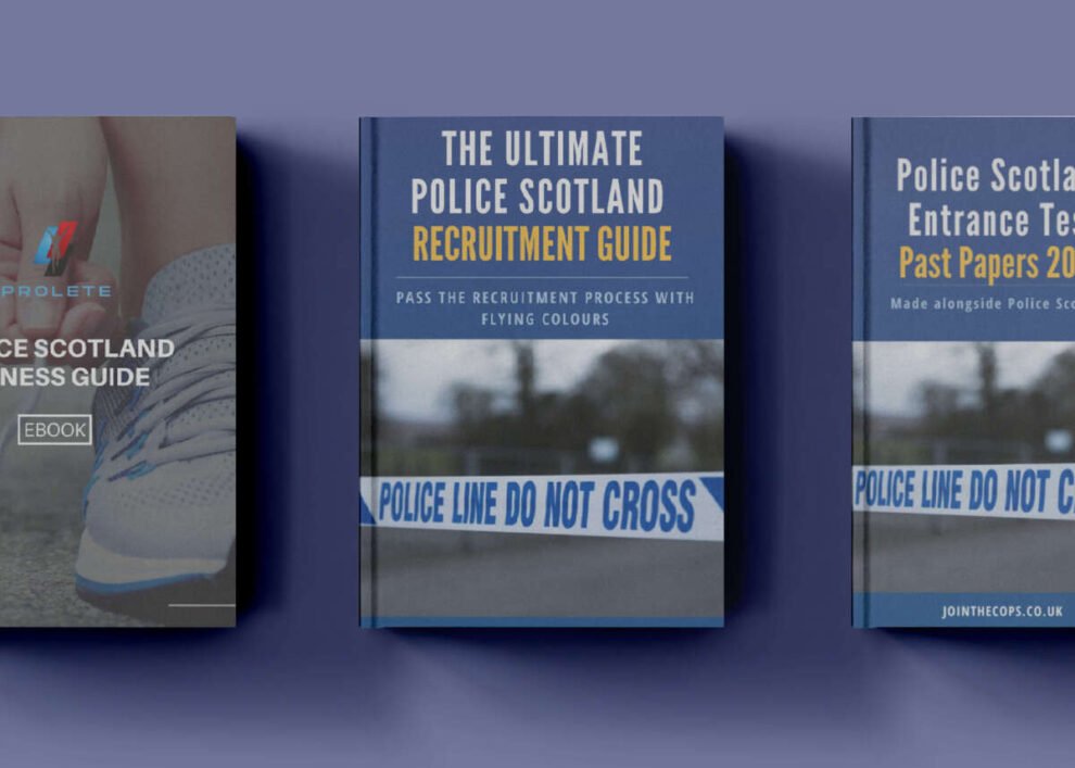 3 in 1 Police Scotland Recruitment Bundle – Join The Cops