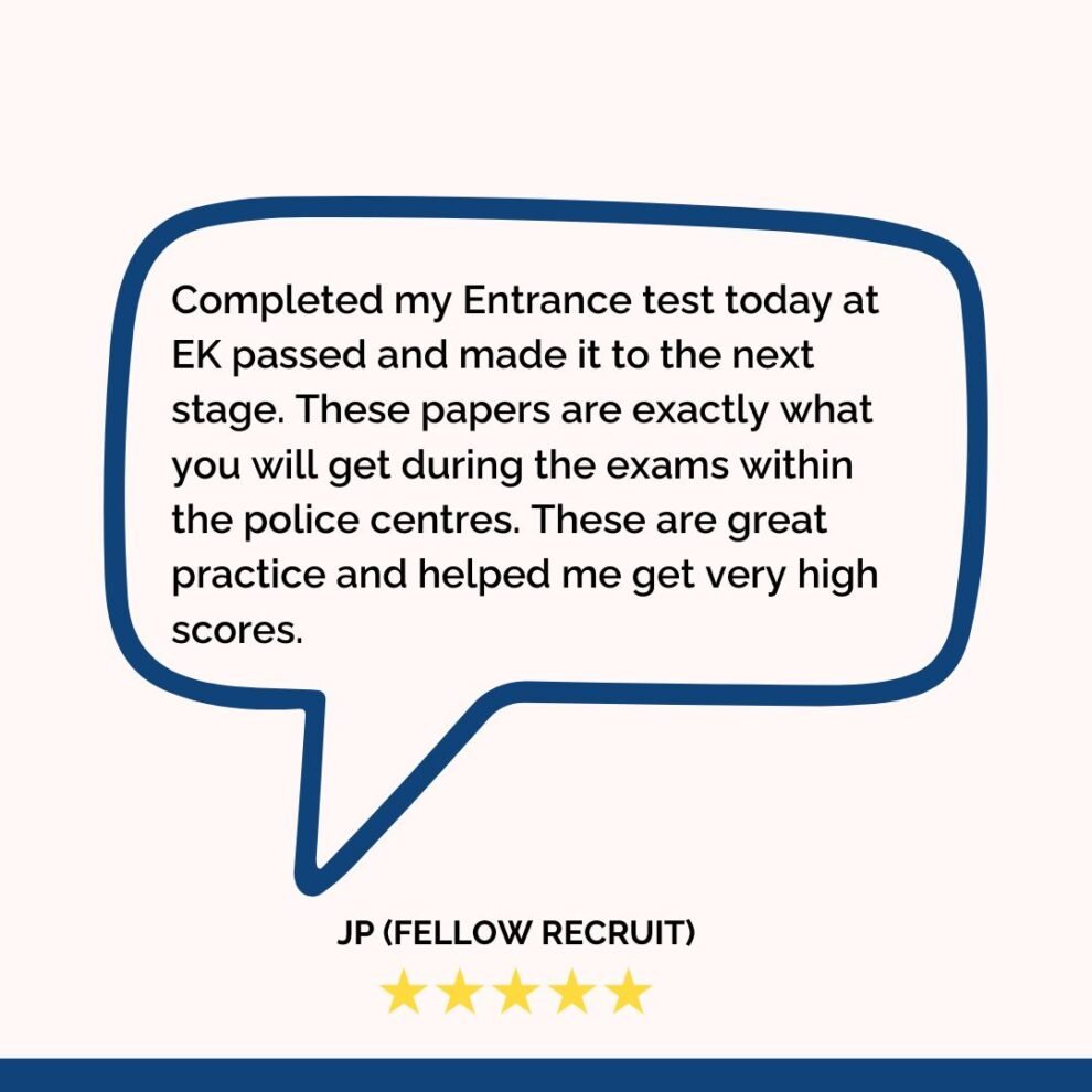 Police Scotland Recruitment Bundle